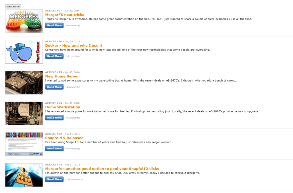 Website New Look - Zack Reed - Design and Coding